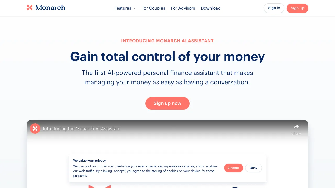 Monarch money - BestofAI